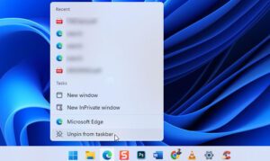 How to uninstall or disable Edge in Windows 11