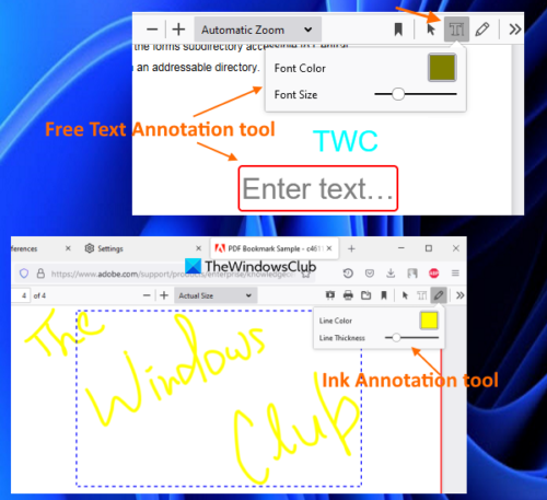 How to enable and use PDF editing tools in Firefox PDF Reader