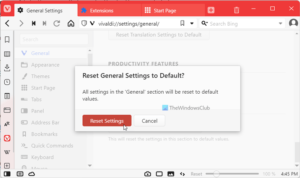 Vivaldi browser keeps crashing on Windows 11/10