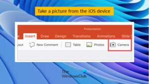 How to add a Picture in PowerPoint from iPad or iPhone