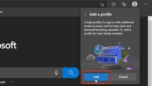 Fix Profile Error on Microsoft Edge