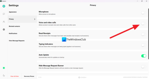 How to use Session Messenger app on Windows PC