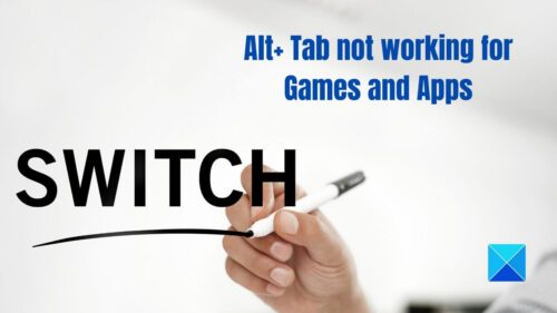 Alt Tab not working in Games on Windows 11