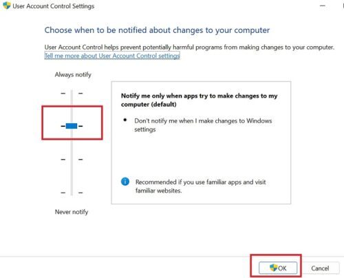 This App can’t be activated when UAC is disabled