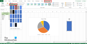 How to create a Chart with Crayon effect in Excel
