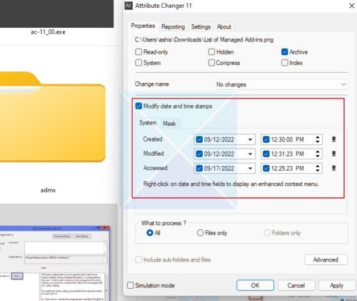 How to Edit file without changing Modified Date in Windows 11