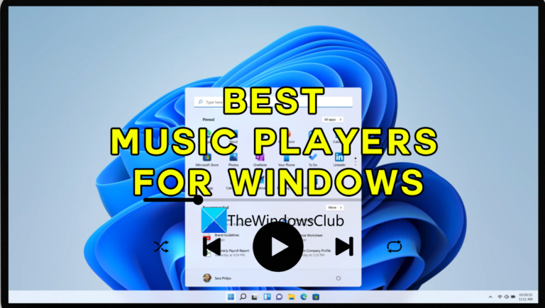Best free Music Players for Windows 11/10 PC