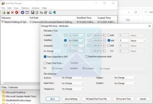How to Edit file without changing Modified Date in Windows 11