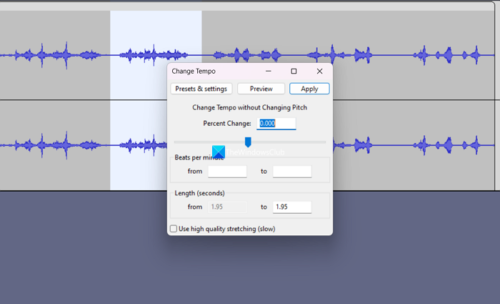 How to use Audacity to edit Audio on Windows PC