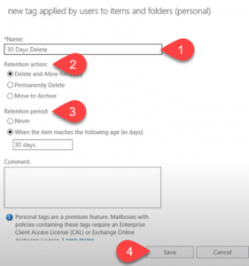 How to apply Shared Mailbox Retention Policy in Office 365