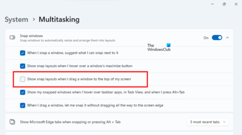 How to use Snap Bar in Windows 11
