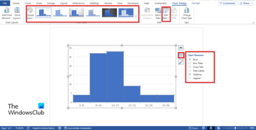 How to create a Histogram Chart in Word How to create a Histogram Chart in Word