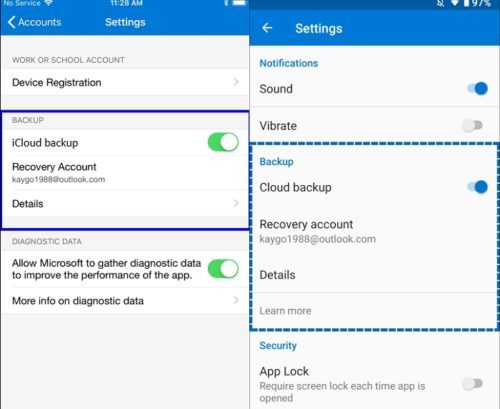 Use Microsoft Authenticator App To Backup And Restore Credentials