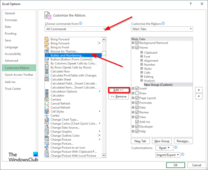 How to add Bullets to Text Box in Excel
