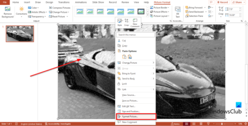 Make a background with Chalk or Marker effect in PowerPoint