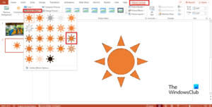 How to add Glass effect to Picture, Shape, WordArt in PowerPoint