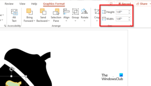How to use the Graphics Format tab in PowerPoint