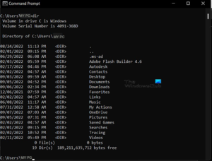 How to Search for Files from the MS-DOS Command Prompt