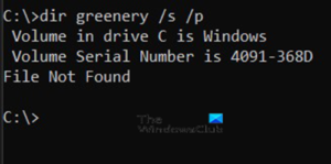 How to Search for Files from the MS-DOS Command Prompt