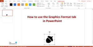 How to use the Graphics Format tab in PowerPoint