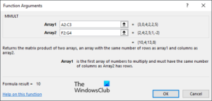 How to use the MINVERSE and MMULT functions in Excel