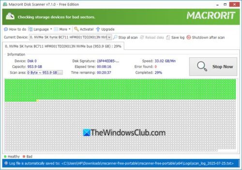 Set Hard Disk Timeout using PowerCFG command line in Windows 11