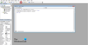 How to navigate between Excel worksheets using Command button