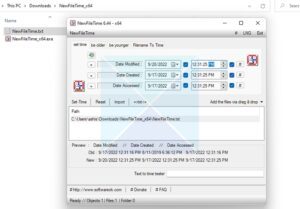 How to Edit file without changing Modified Date in Windows 11