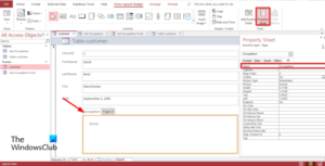 How to create a Tabbed Form in Access
