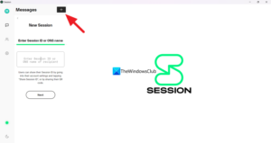 How to use Session Messenger app on Windows PC