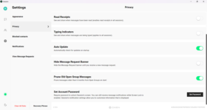 How to use Session Messenger app on Windows PC
