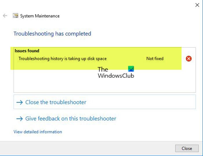 How to View and Clear Troubleshooting History in Windows 11/10