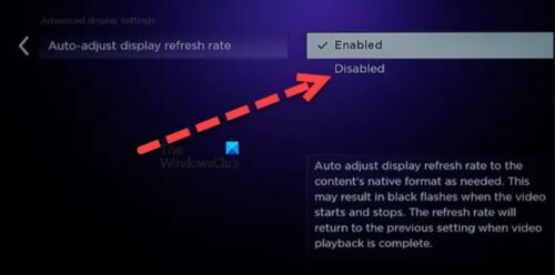 Fix HDCP Error Detected error on Roku devices
