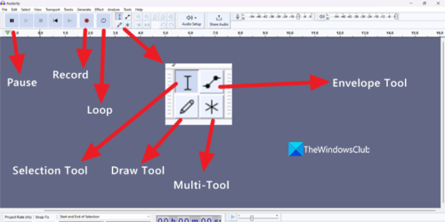 How to use Audacity to edit Audio on Windows PC