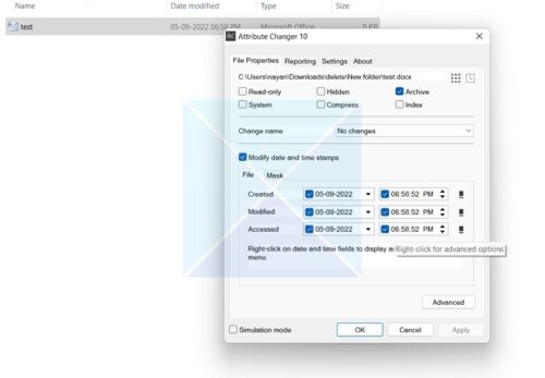 How to avoid Created On date change for files in Windows 11/10