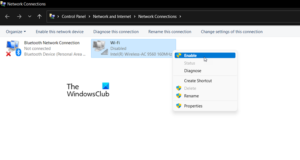 WiFi Adapter disabled or hidden in Device Manager