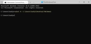 How to Map Local Folder as Drive with letter in Windows 11