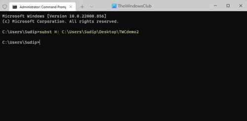 How to Map Local Folder as Drive with letter in Windows 11