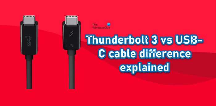 Thunderbolt 3 vs USB-C cable difference explained Thunderbolt 3 vs USB-C cable difference explained