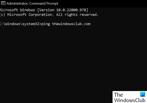 How to find the IP address of a website using Command Prompt