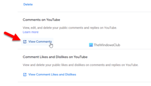 How to see YouTube comment history