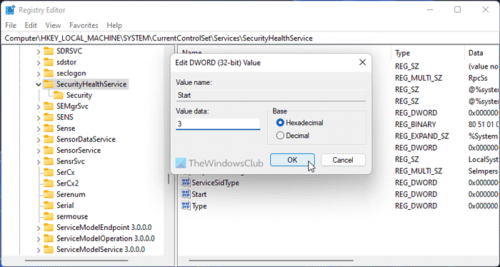 Windows Defender missing on Windows 11/10