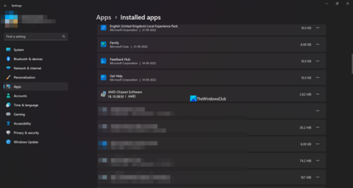 How to check AMD chipset driver version on Windows 11/10