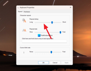 Keyboard typing multiple letters at once in Windows 11