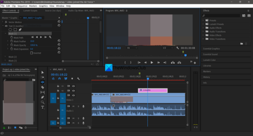 Difference between Adobe Premiere Pro and Adobe After Effects