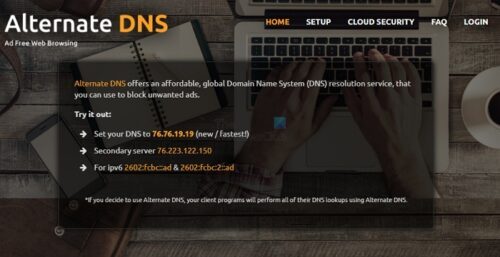 Best Free and Public DNS Servers List