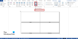 How to insert Images into Table in Microsoft Word