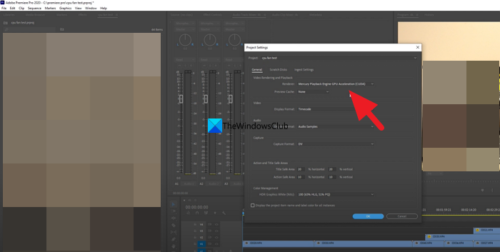 Fix Adobe Premiere Pro high CPU usage