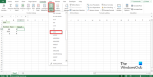 How to use the LOG and LOG10 function in Excel