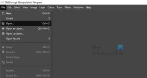 How to mirror images in GIMP using the Flip Tool